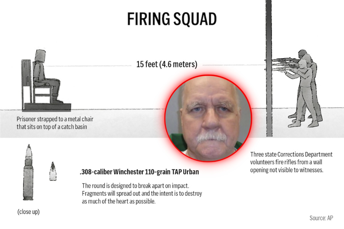 Pierwsza taka egzekucja od 15 lat w USA. Skazaniec zostanie ...